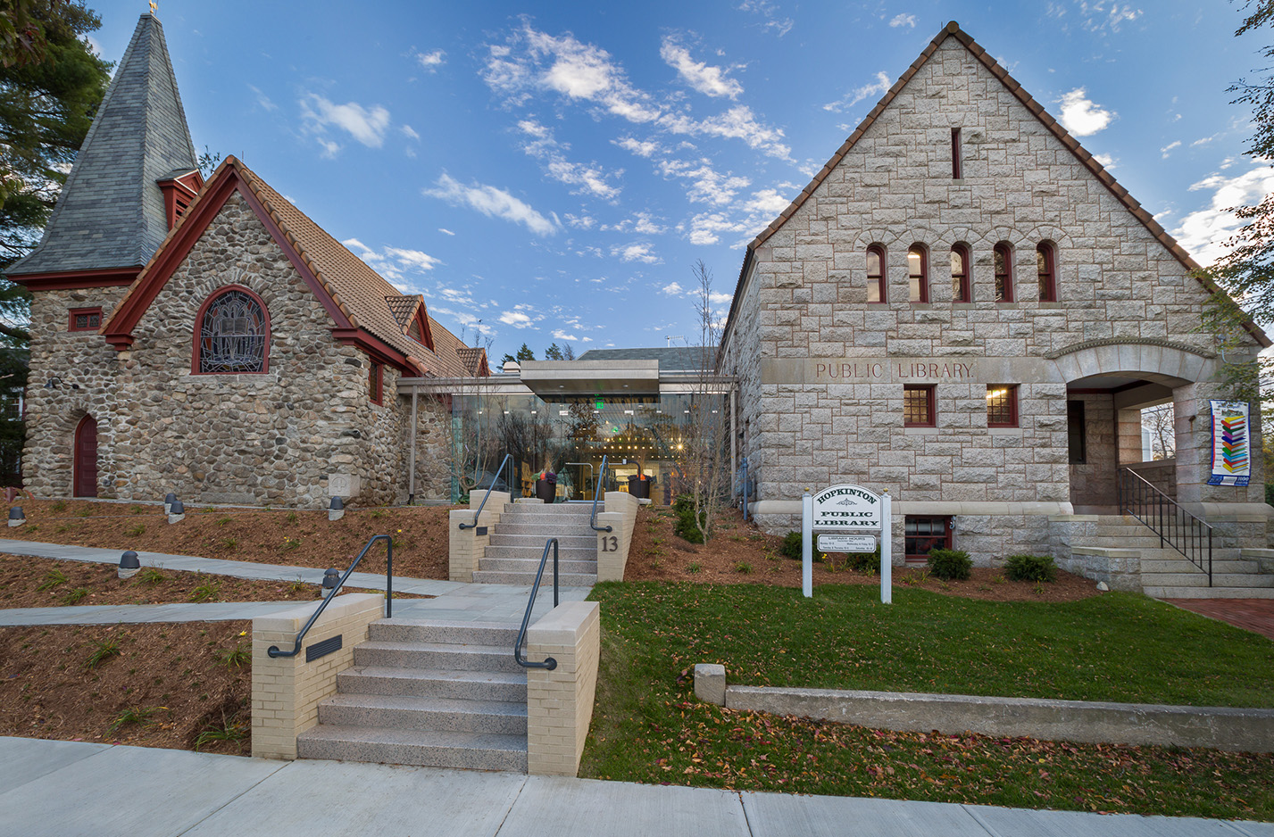 Hopkinton Public Library Addition and Renovation - CTA Construction