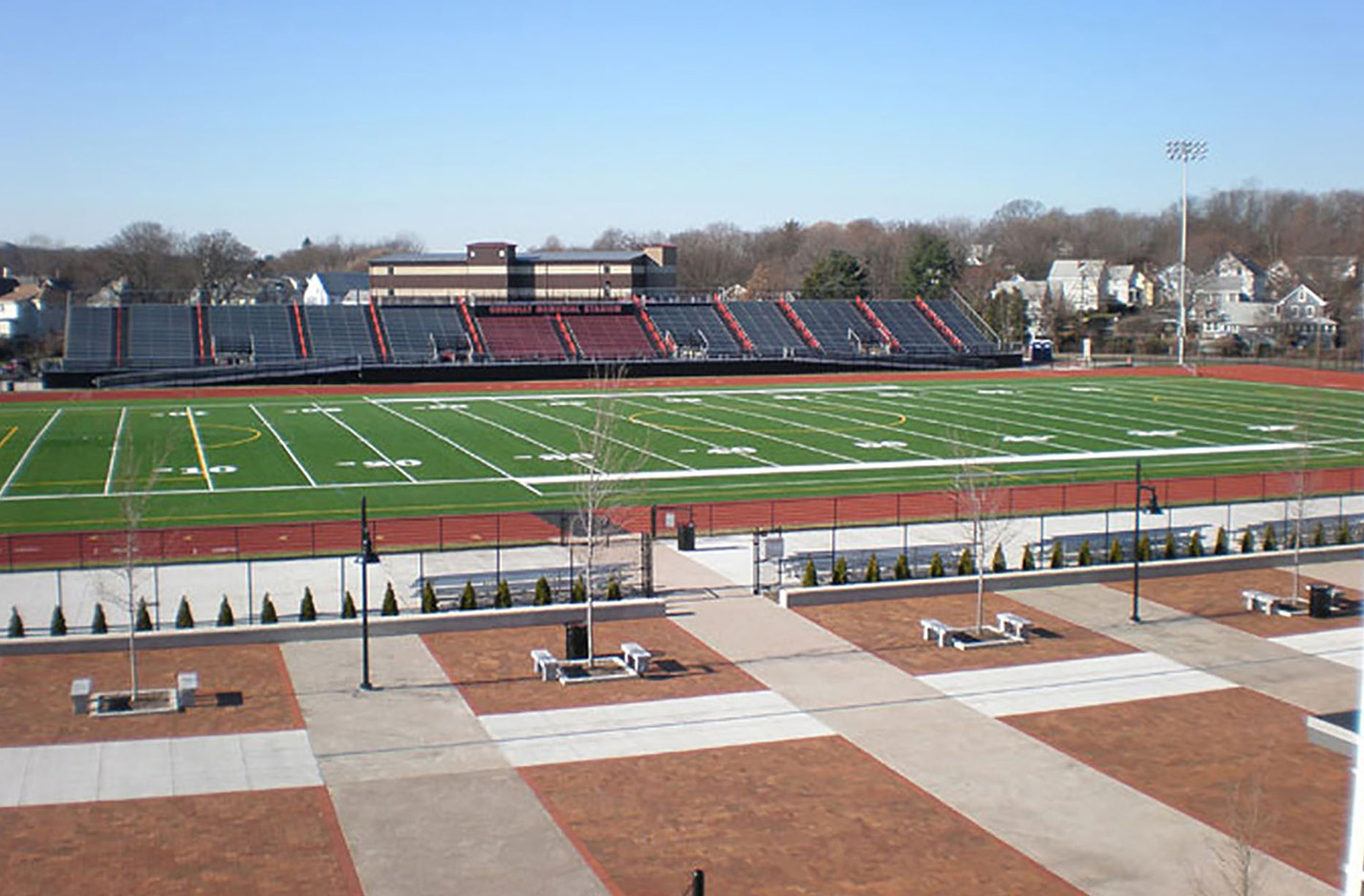 Woburn High School Athletic Fields and Stadium - CTA Construction